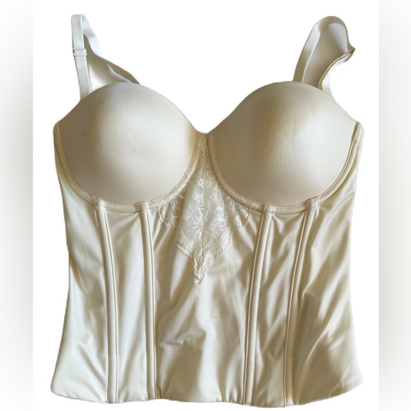 Maidenform | Intimates & Sleepwear | Maidenform Corset Cream Lace ...
